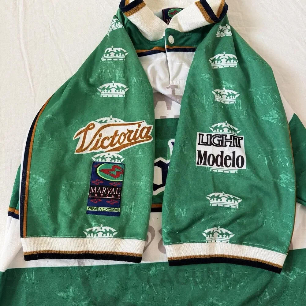 Marvel Soccer | Shirts | Vintage Marval Soccer Jersey Xl Santos Laguna ...
